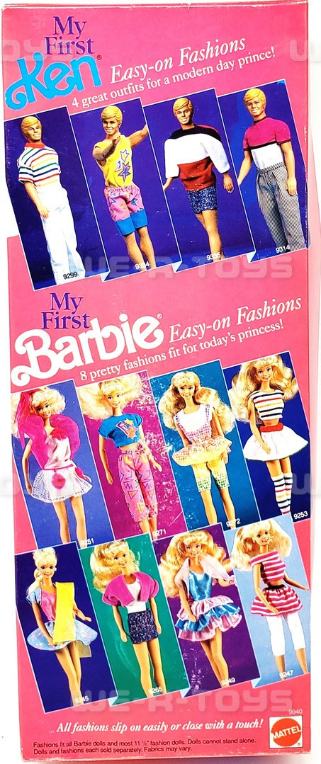 Barbie My First Ken Doll 1989 Mattel #9940 NEW - We-R-Toys