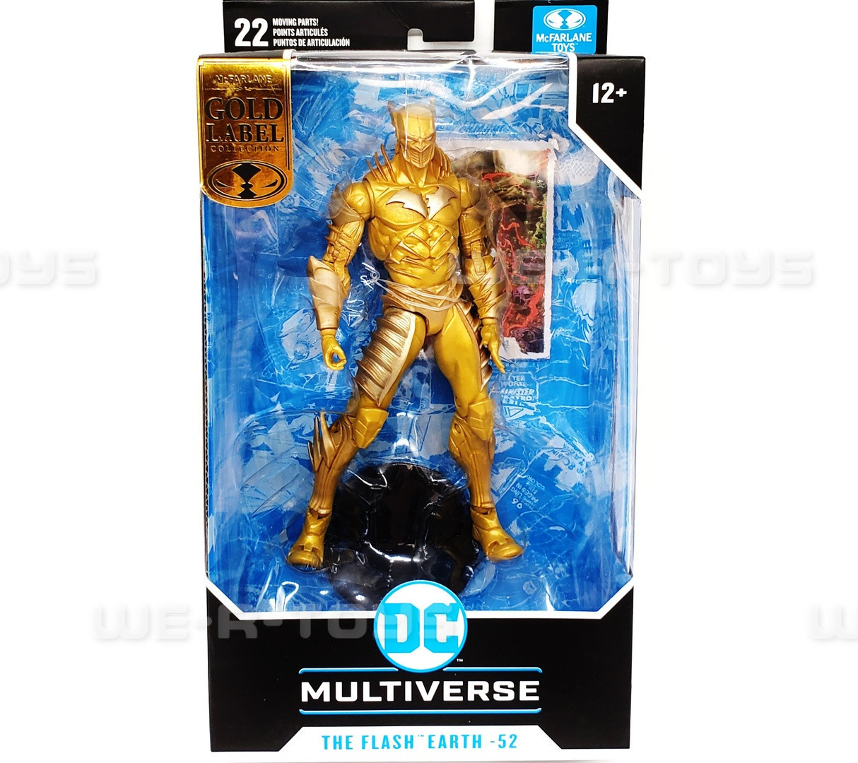DC Multiverse The Flash Earth -52 Action Figure 2021 McFarlane Gold ...