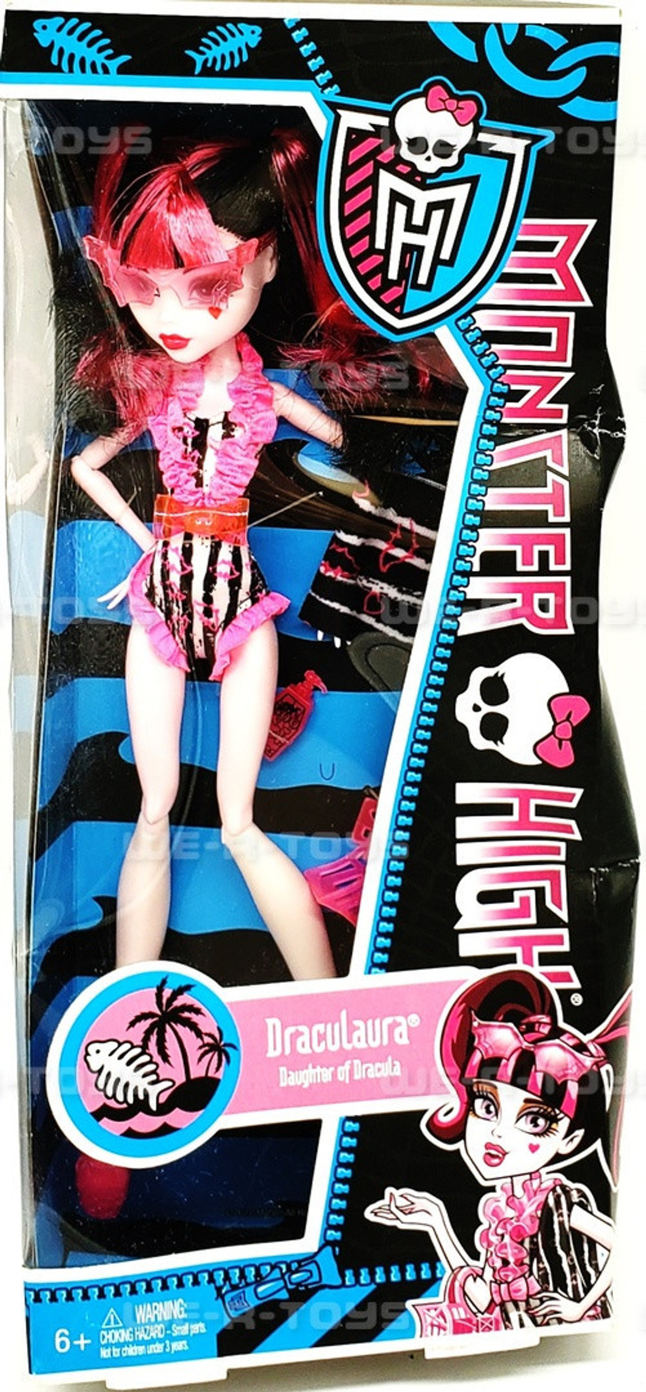 Monster High Swim Class Draculaura Doll 2012 Mattel Y7303 We R Toys