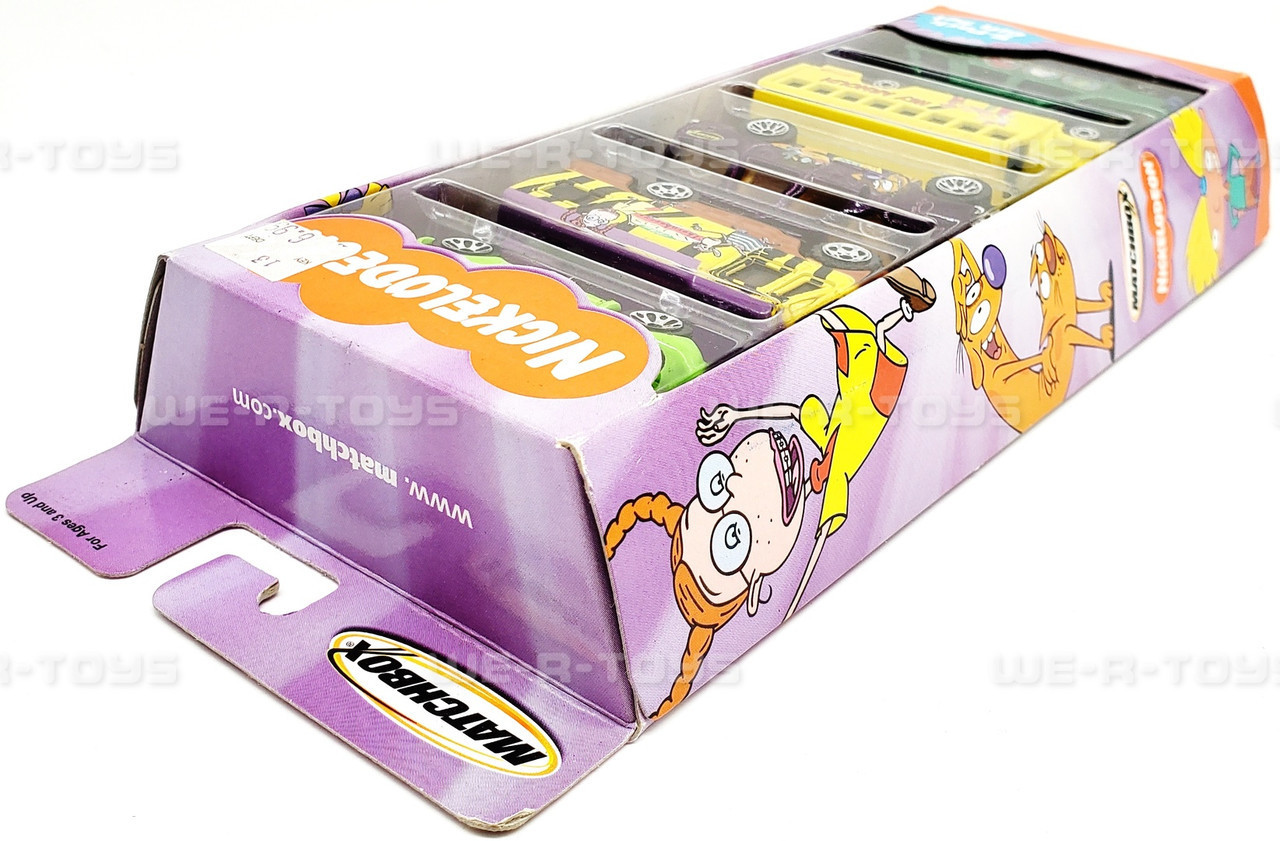 Matchbox Nickelodeon 5-Pack Gift Set 2000 Mattel #95322 NEW - We-R-Toys