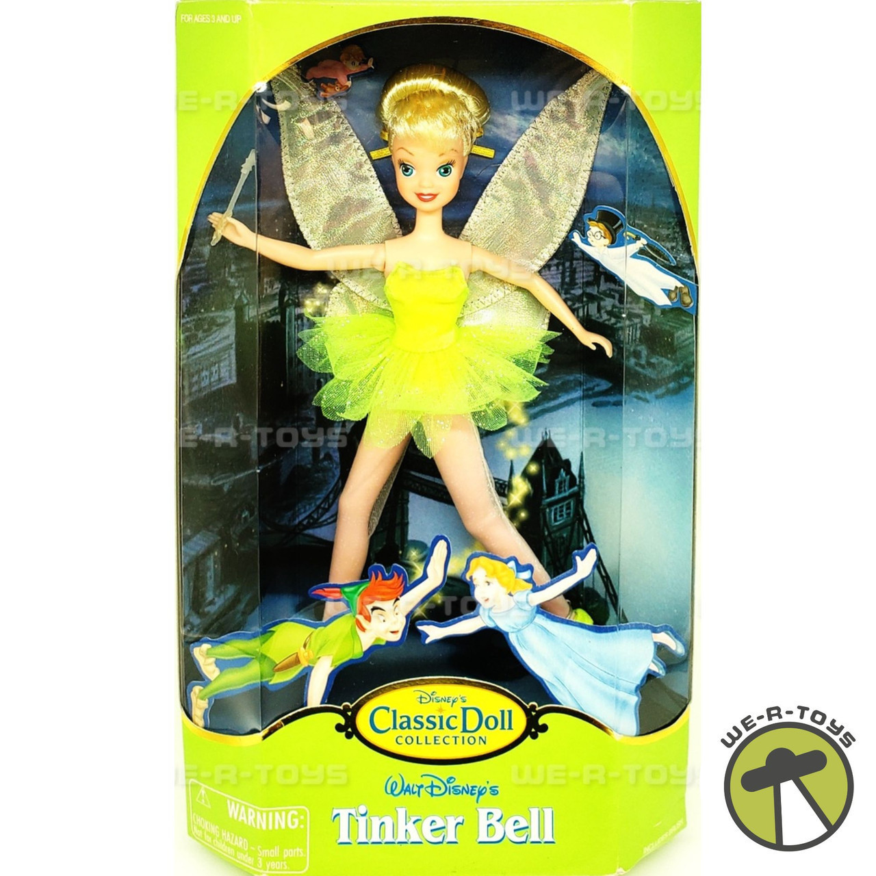 Disney's Classic Doll Collection Peter Pan's Tinker Bell Doll NIB - We ...