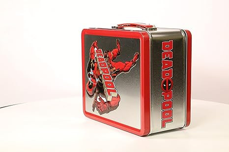 Marvel: Deadpool Tin Titans PX Lunchbox and Beverage Container - We-R-Toys