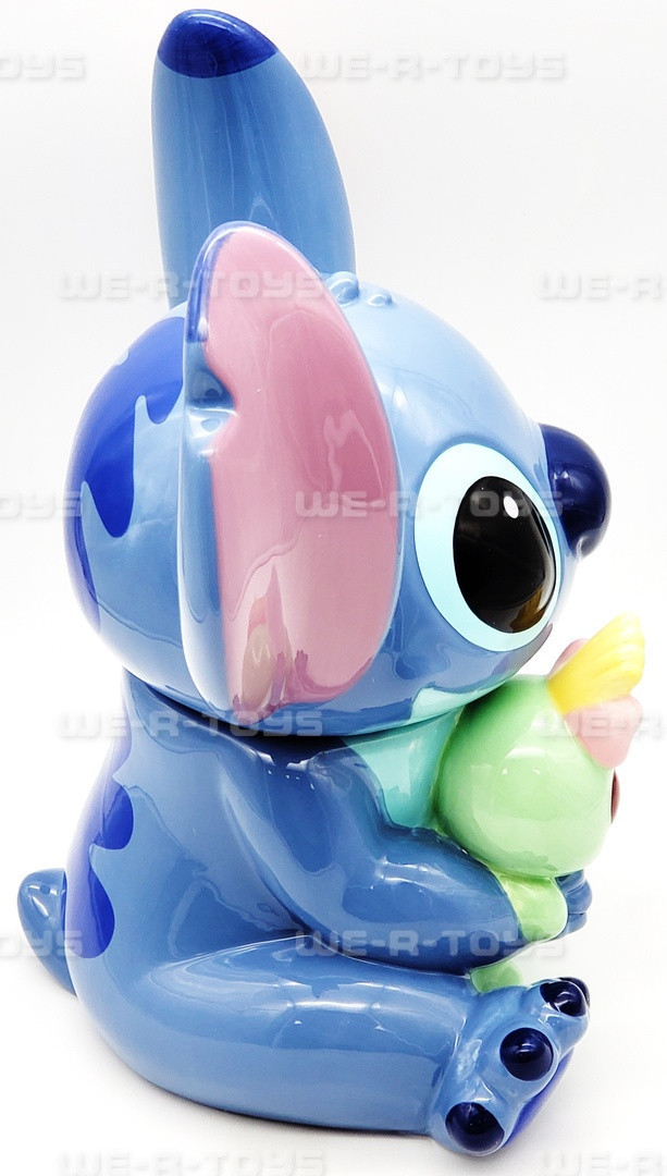 Disney Lilo & Stitch Ceramic Stitch Cookie Jar by Enesco USED - We-R-Toys