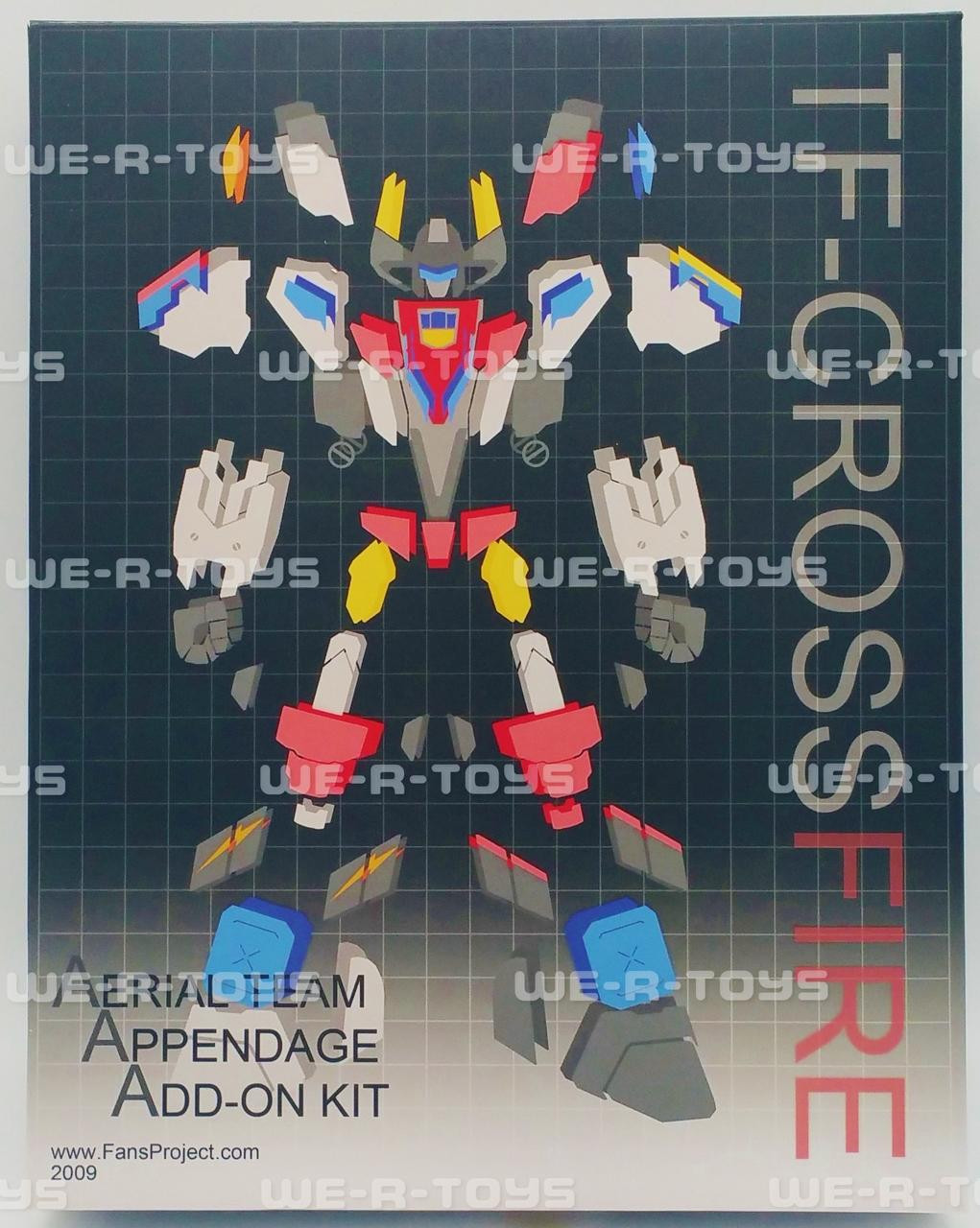 FansProject TF-Crossfire Transforming Robot Add-On Kit Complete 2009 ...
