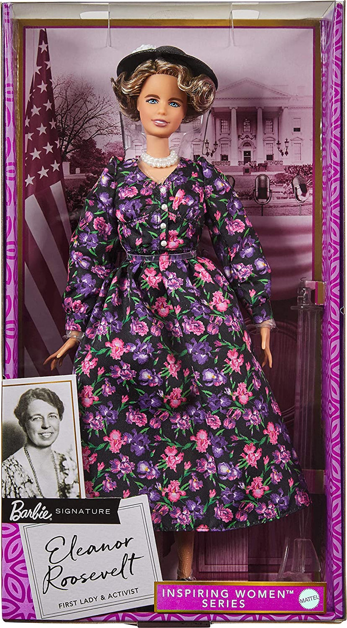 Eleanor Roosevelt First Lady and Activist Barbie Doll Inspiring Women ...