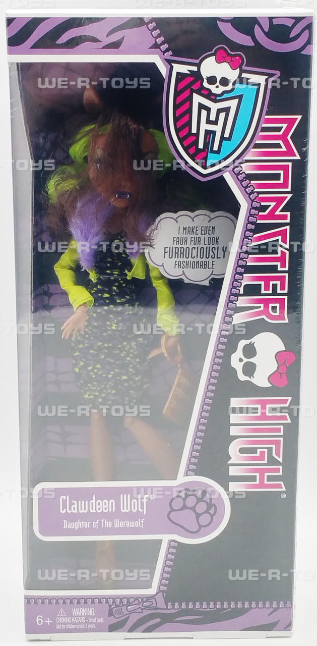 Monster High Killer Style II Clawdeen Wolf Doll 2012 Mattel X5107 - We ...