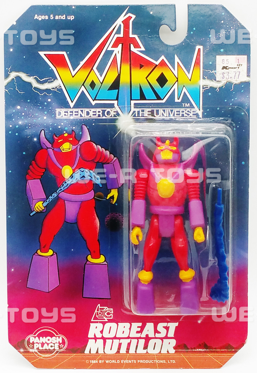 Voltron Defender of the Universe Robeast Mutilor Figure Panosh Place ...
