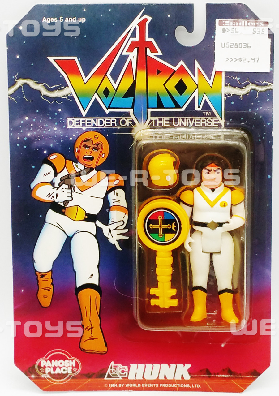 Voltron Defender of the Universe Hunk Action Figure Panosh Place 1984 ...
