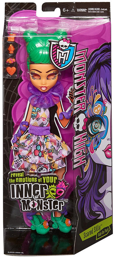 Monster High Inner Monster Add-On Pack Scared Silly 2014 Mattel BJR29 ...