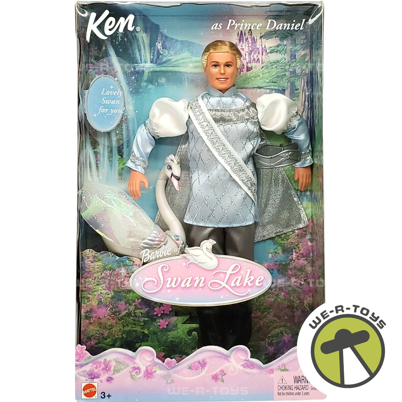 Barbie of Swan Lake Ken as Prince Daniel Doll with Lovely Swan 2003 ...