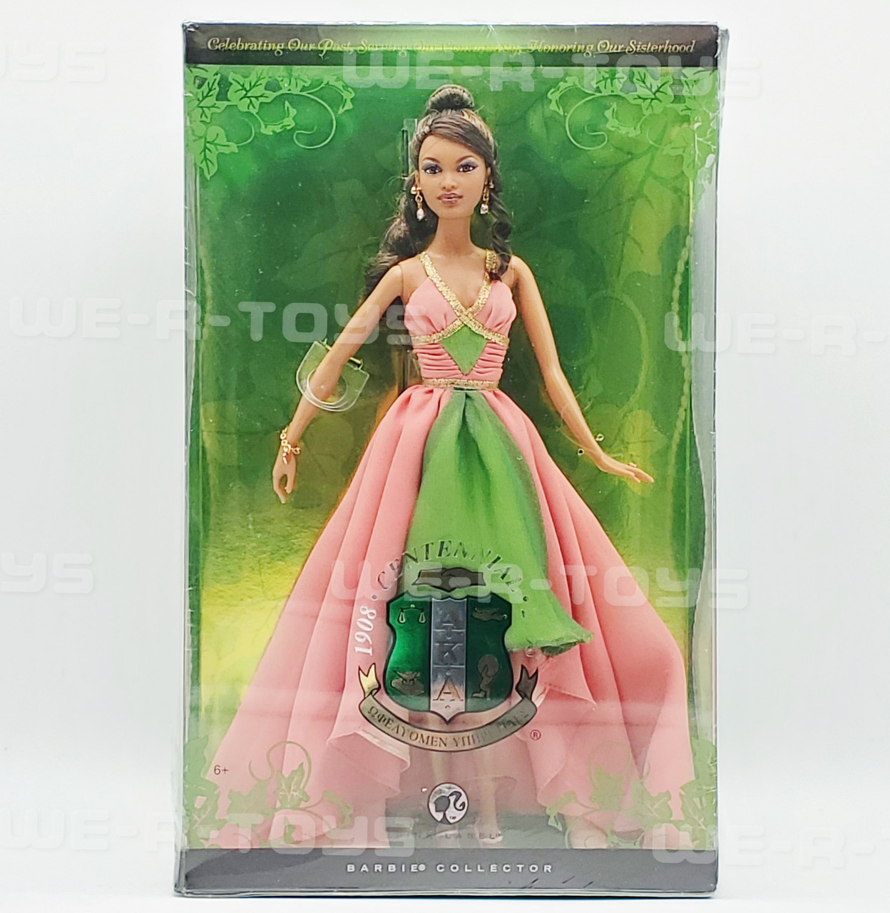 Alpha Kappa Alpha AKA Centennial Barbie Doll Sorority 2008 Pink Label ...