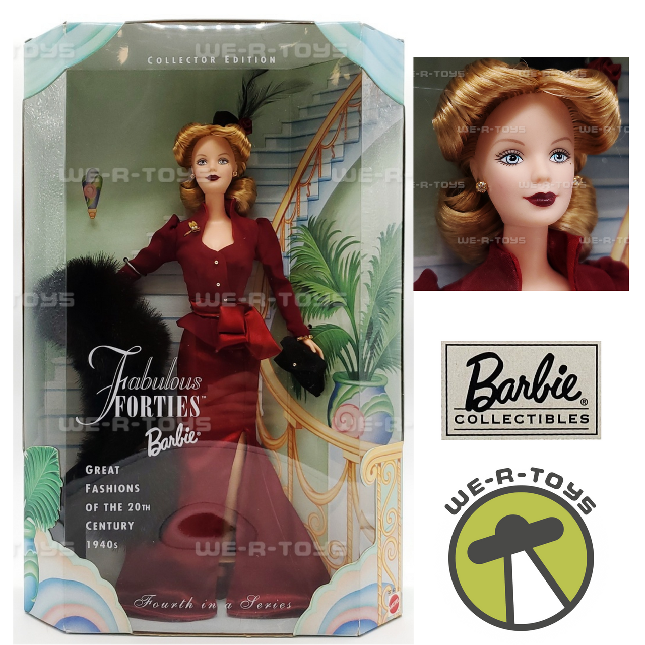 Fabulous Forties Barbie Doll Great Fashions of the 20th Century Mattel ...