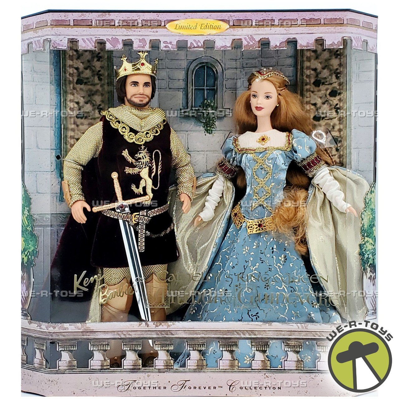 Barbie & Ken as Camelot's King Arthur & Queen Guinevere Dolls 1999 ...