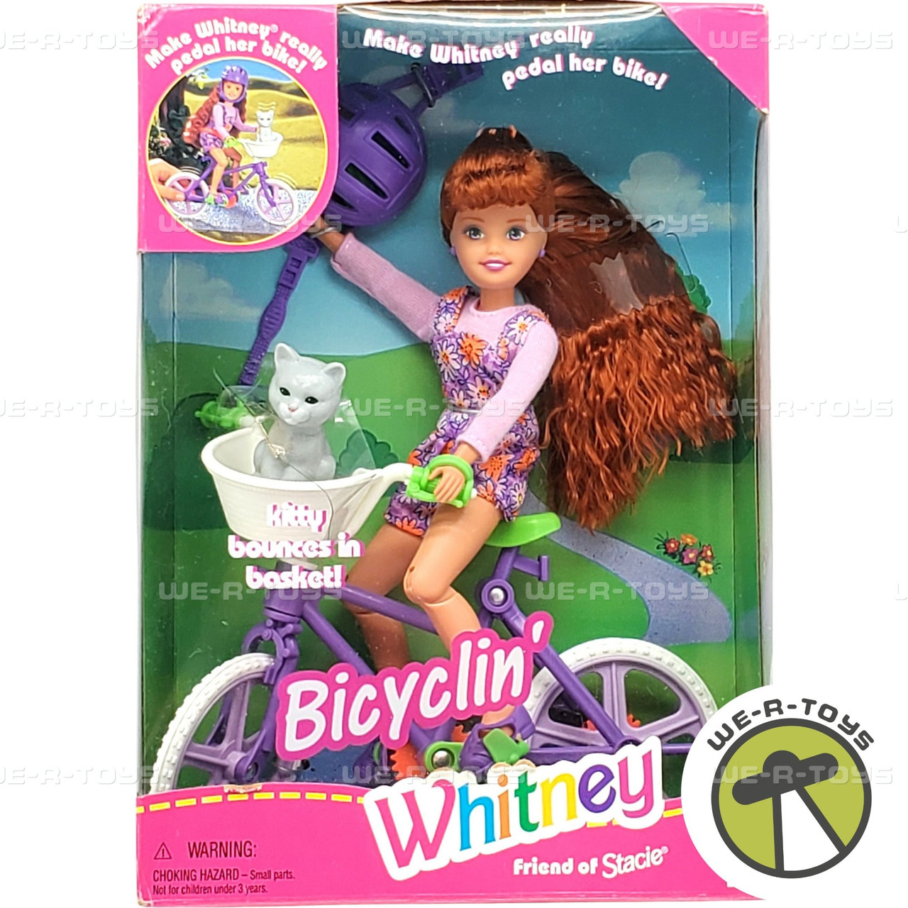 Barbie Bicyclin' Whitney Doll Friend of Stacie 1996 Mattel 16736 - We-R ...