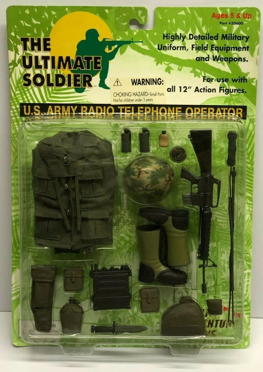 The Ultimate Soldier U.S. Army Radio Telephone Operator 12" Scale ...