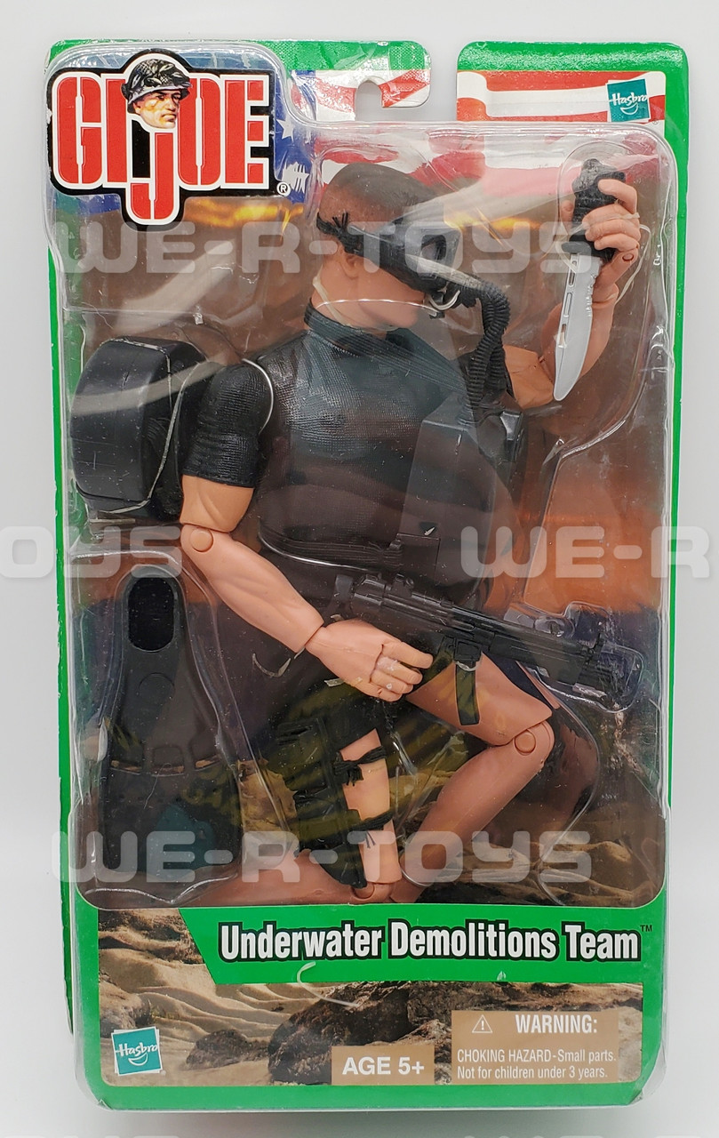 G.I. Joe Underwater Demolitions Team Action Figure Hasbro 2003 No ...