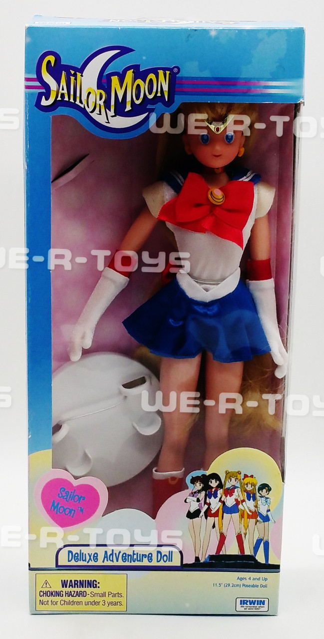 Sailor Moon Deluxe Adventure Sailor Outfit 11.5" Doll Irwin 2000 No. 73426 NRFB - We-R-Toys