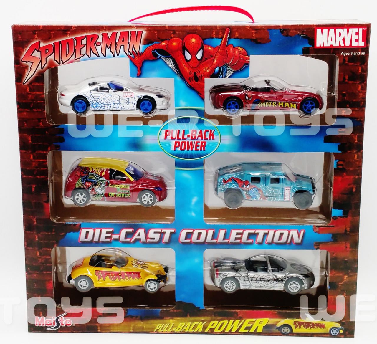 Marvel's Spider-Man Die-Cast Collection Vehicles 6-Pack Maisto 2004 ...