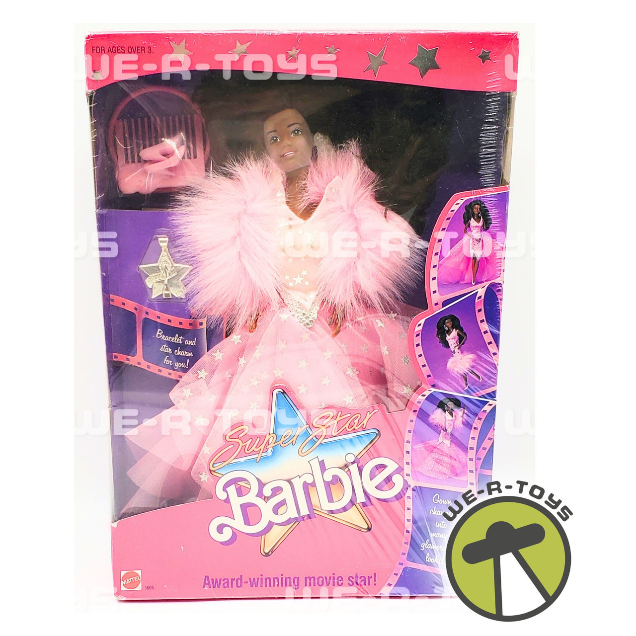 Barbie Super Star Doll Mattel 1988 No. 1605 NRFB - We-R-Toys
