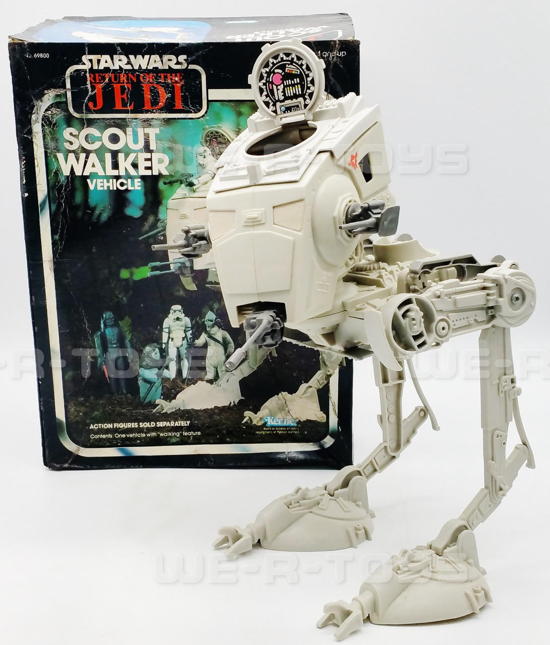 Star Wars Return of the Jedi Scout Walker Vehicle Kenner 1983 No. 69800 ...