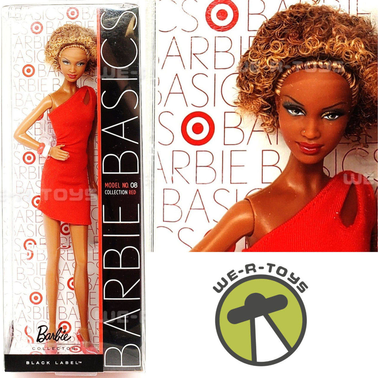 Barbie Basics Model No 8 Collection Red African American 2010 Mattel ...