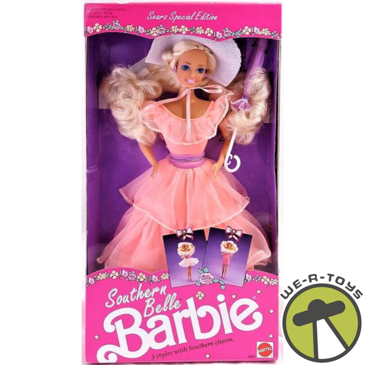 Southern Belle Barbie Doll Sears Special Edition 1991 Mattel 2586 - We ...