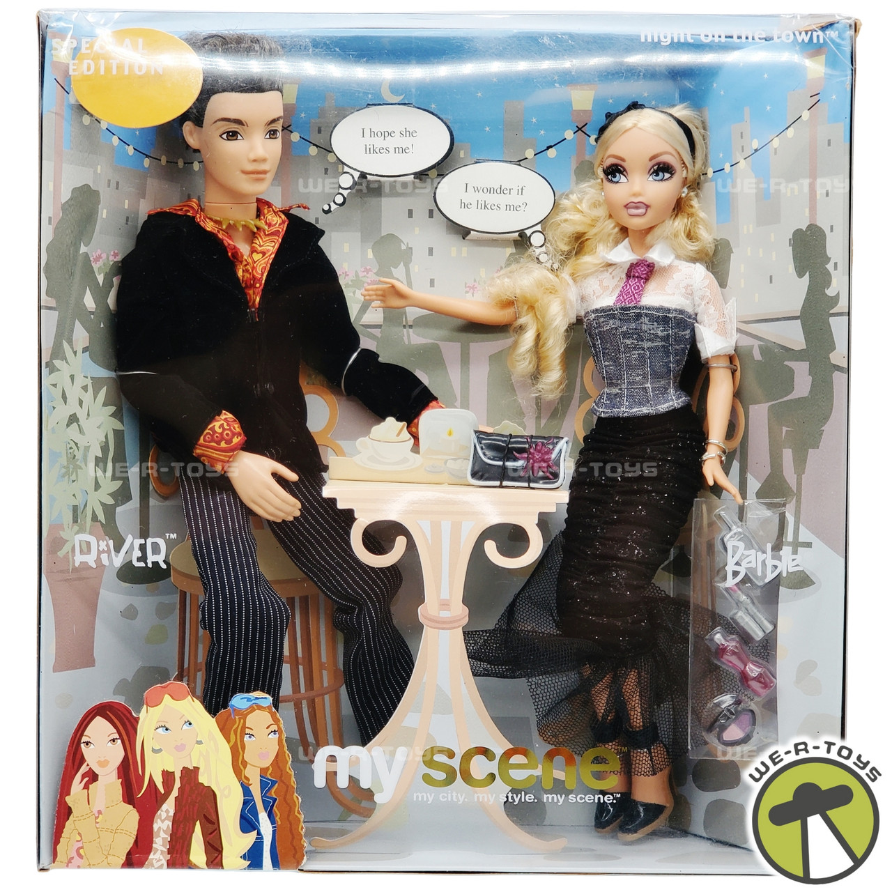 Barbie My Scene Night On The Town With Barbie & River Doll Set Mattel ...