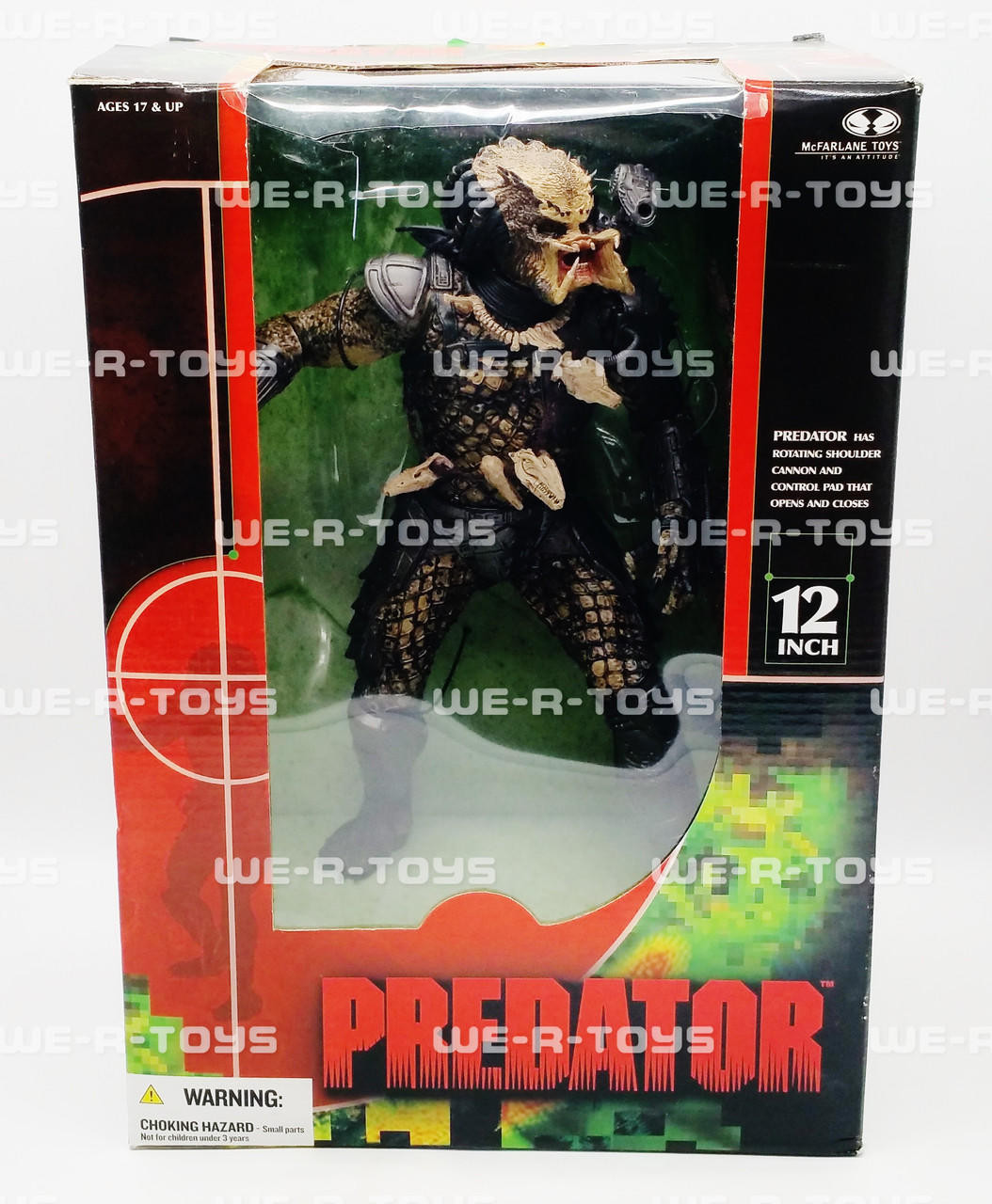 McFarlane Toys Predator 12" Action Figure 2004 NRFB - We-R-Toys
