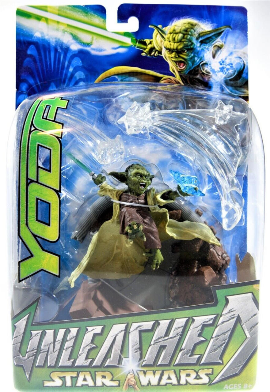 Star Wars Unleashed Yoda Figure 2003 Hasbro 84983 - We-R-Toys