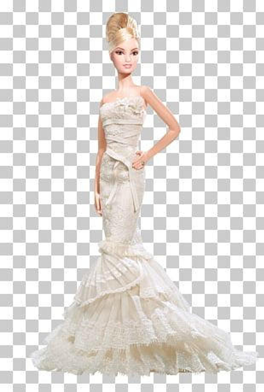 Vera Wang Bride The Romanticist Barbie Doll Platinum Label 2008 Mattel L9664 We R Toys