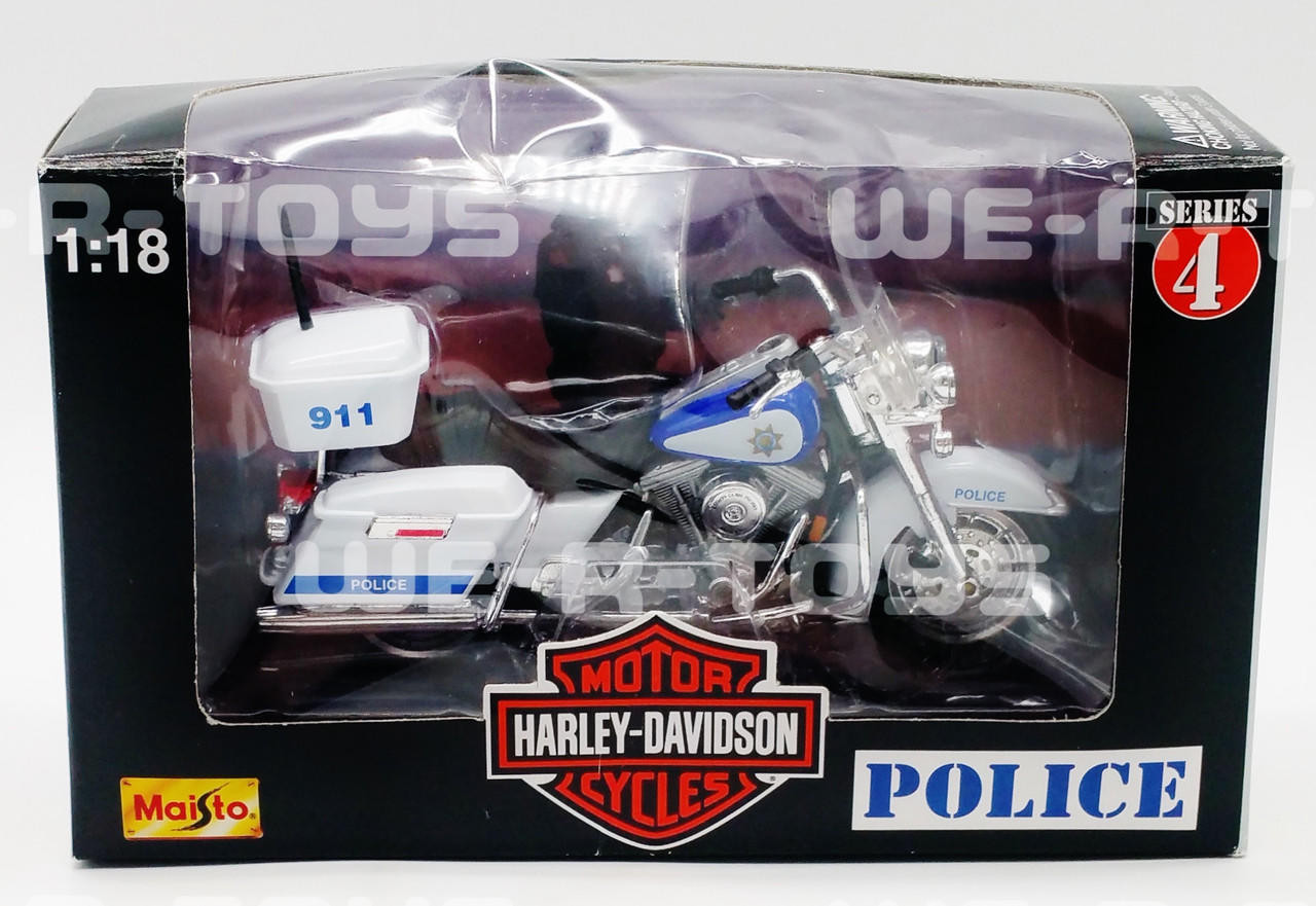 Harley-Davidson Law Enforcement Series Police Motorcycle Maisto 1998 ...