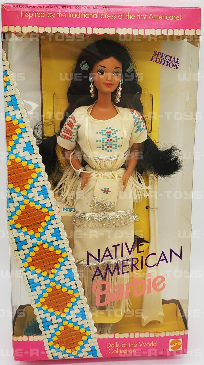 Barbie Native American Doll Mattel 1992 No. 1753 NEW - We-R-Toys
