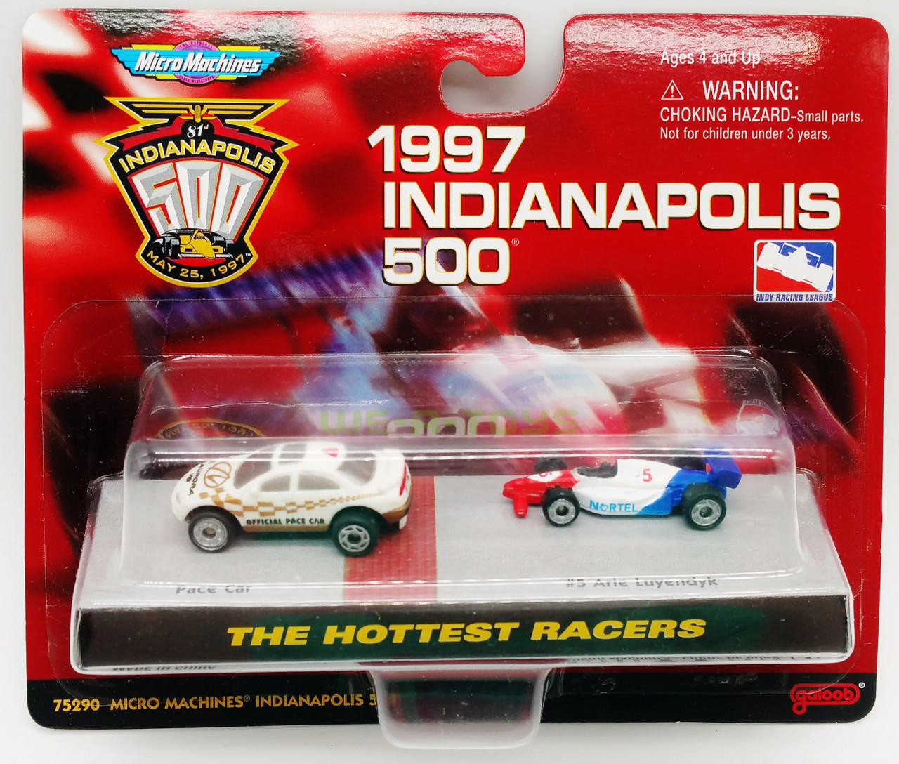 Micro Machines Indianapolis 500 Series Pace Car and #5 Arie Luyendyk ...