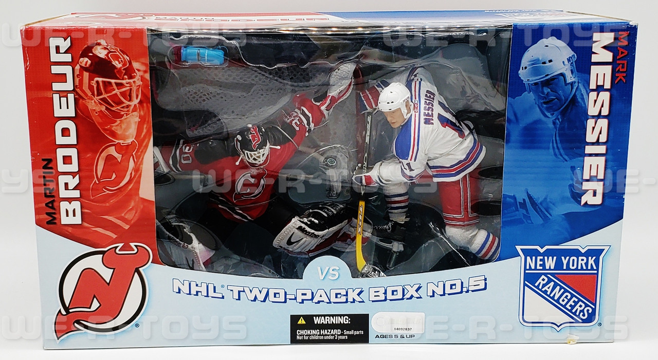 NHL Martin Brodeur vs Mark Messier Action Figures McFarlane 2003 #71461 ...