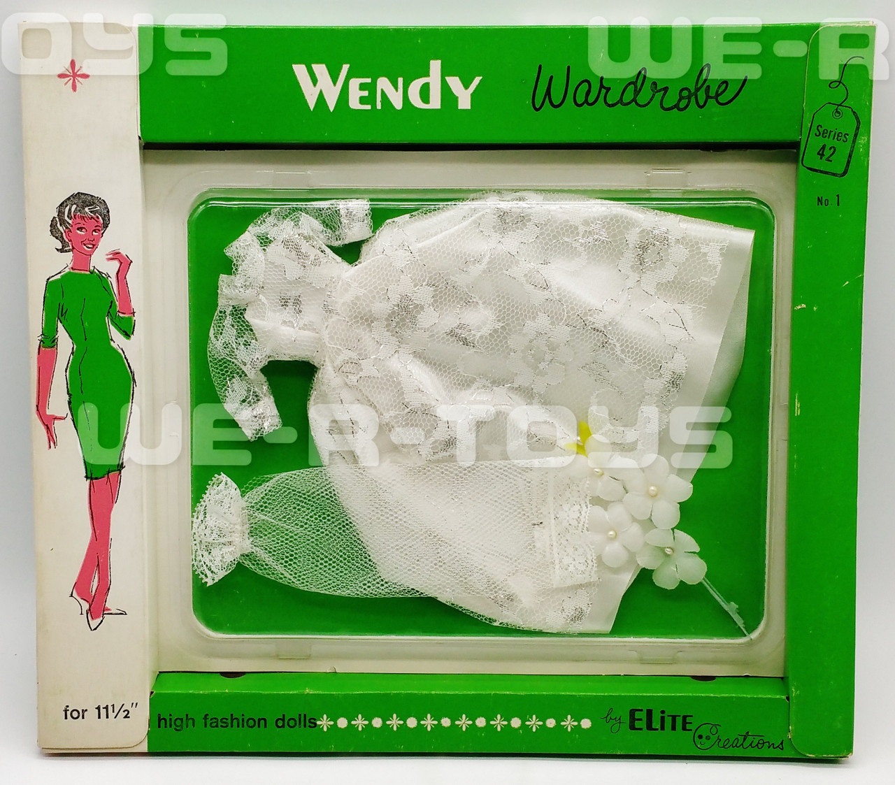 Wendy Wardrobe Series 42 No. 1 Wedding Dress & Veil By Elite Creations ...
