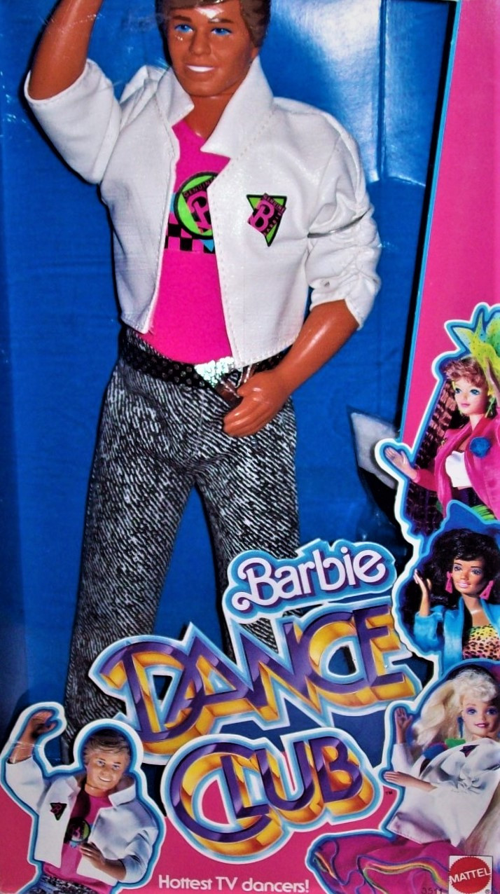 Barbie Dance Club Ken Doll 1989 Mattel 3511 - We-R-Toys