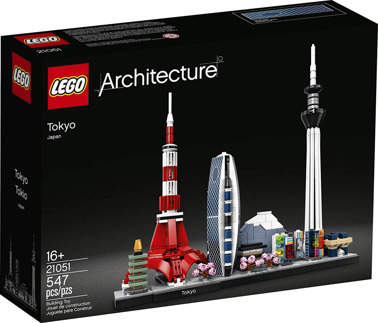 LEGO Architecture Tokyo Japan 21051 Building Toy 547 Pieces - We-R-Toys