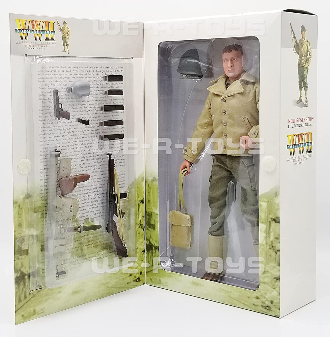 WWII Normandy 1944 1st Infantry Division Big Red One Dave 12" Action ...