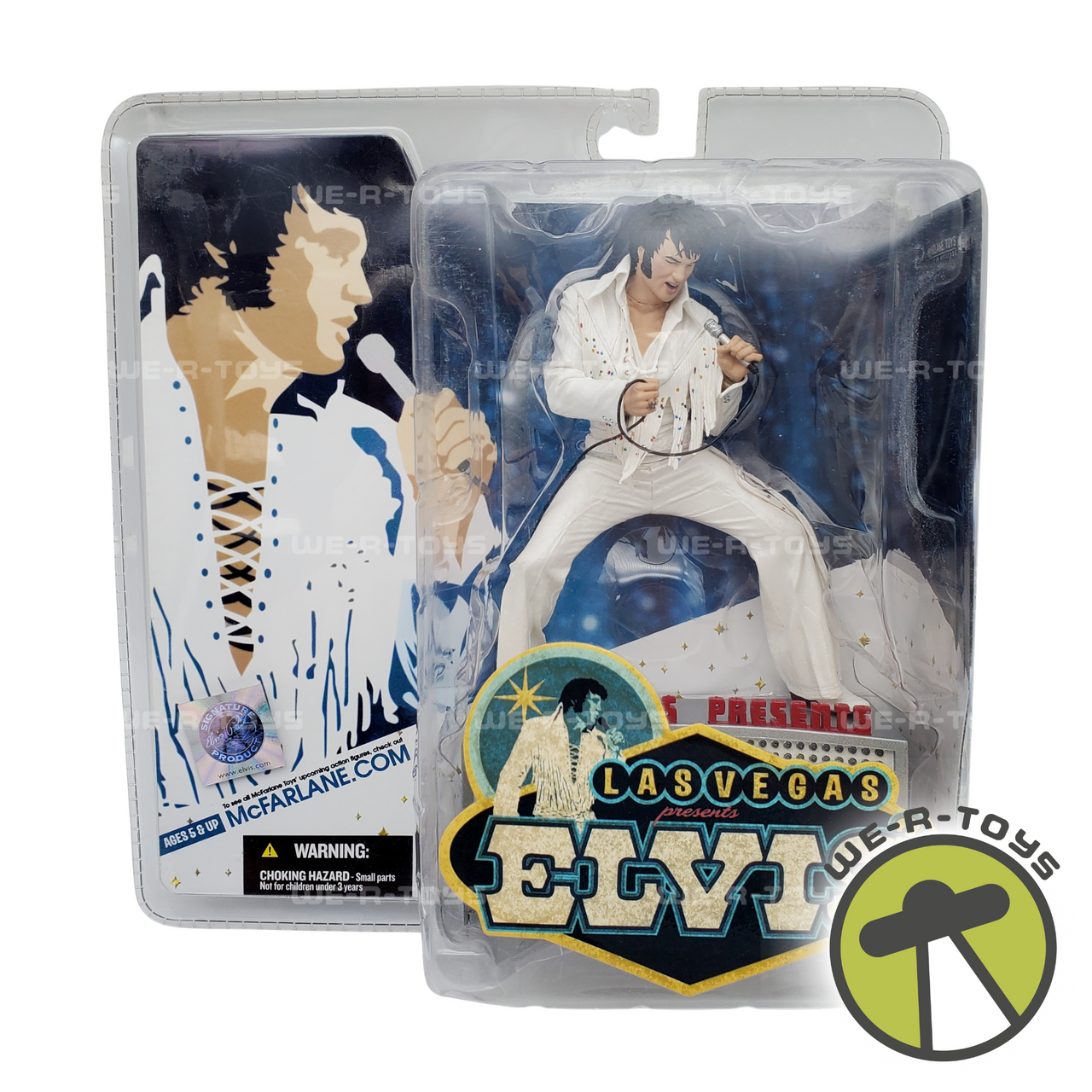 McFarlane Toys Las Vegas 1970 Elvis Action Figure Signature Third Elvis ...