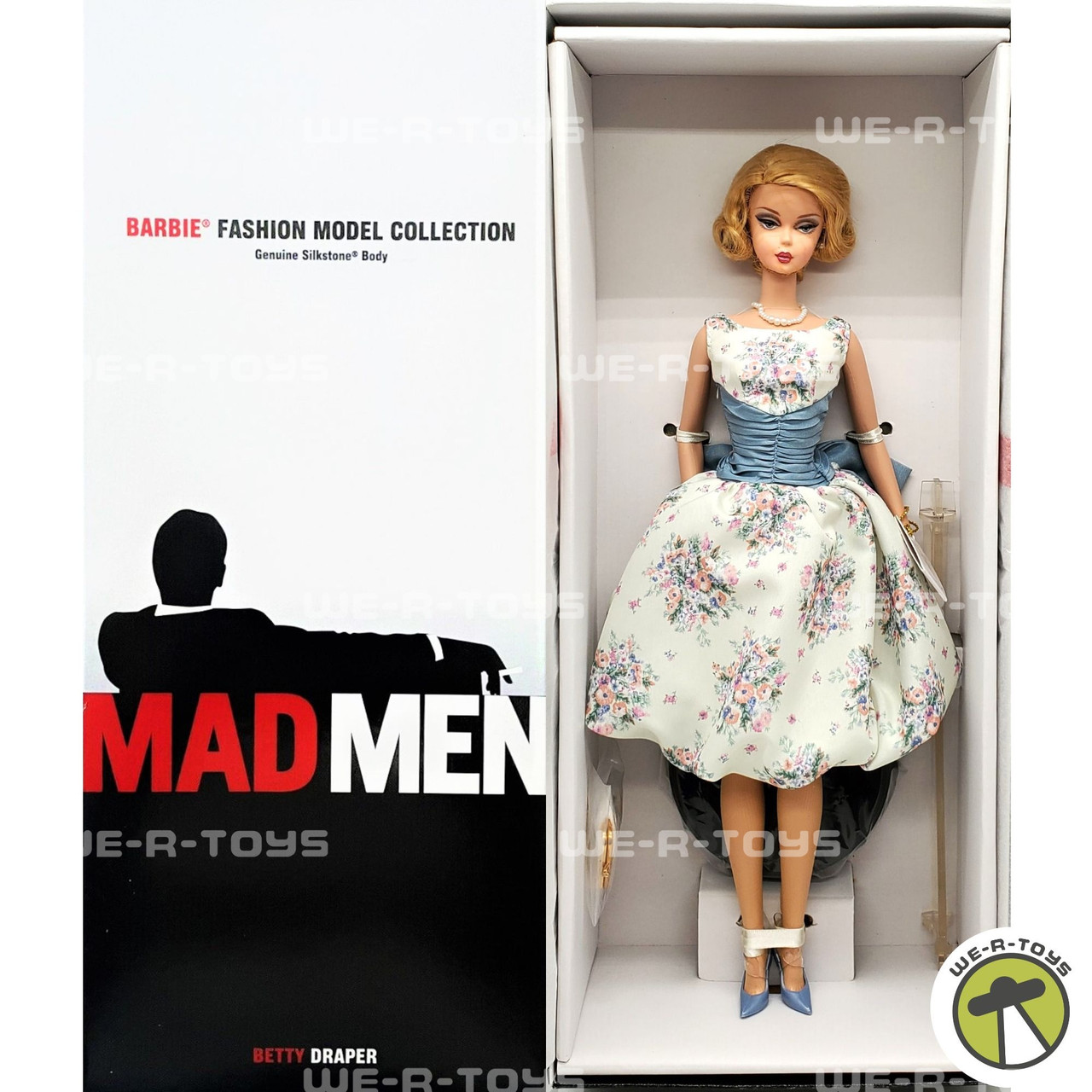 Barbie Mad Men Betty Draper Silkstone Doll BFMC Gold Label 2010 Mattel ...