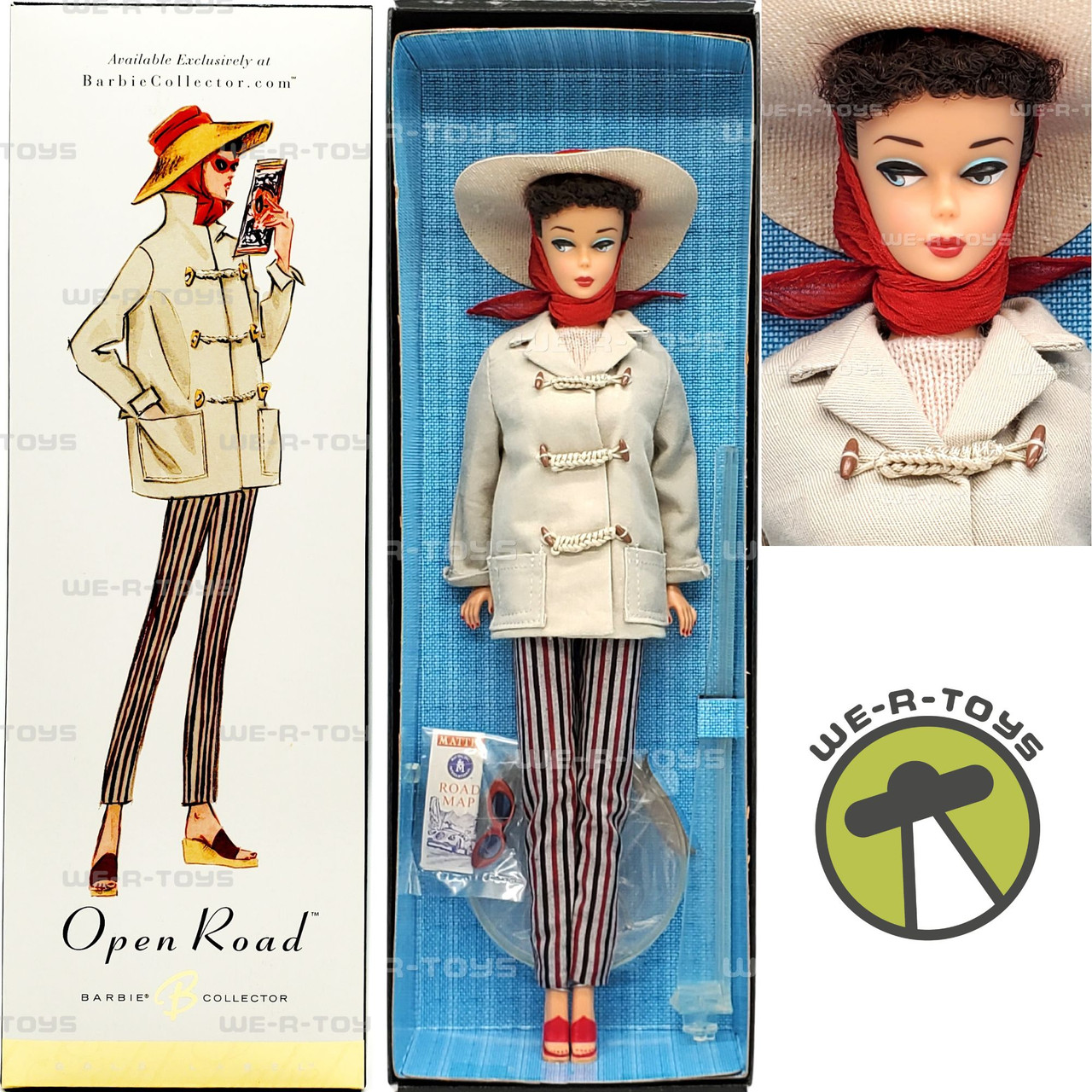 Barbie Collector Exclusive Open Road Reproduction Doll Gold Label ...