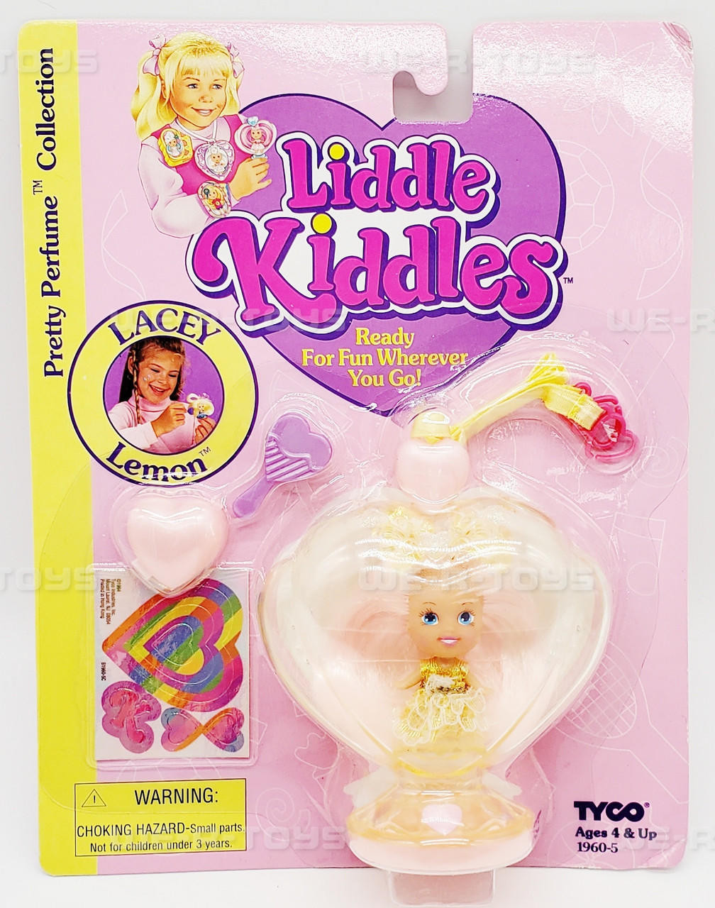 Liddle Kiddles Pretty Perfume Collection Lacey Lemon Doll Tyco #19605 ...