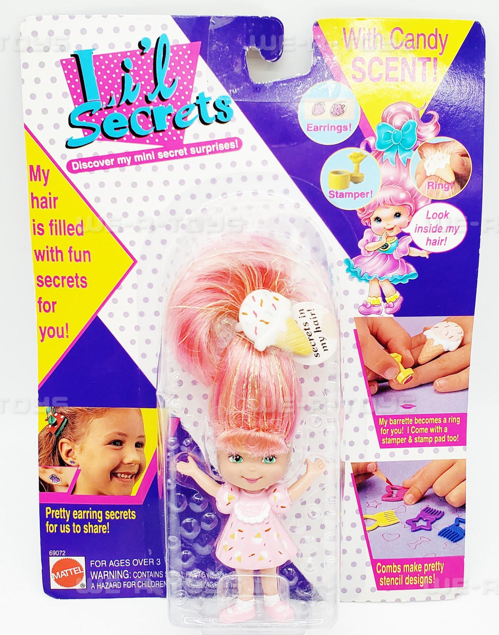 Li'l Secrets Vanilla Ice Cream Doll Mattel 1995 #69072 NEW - We-R-Toys