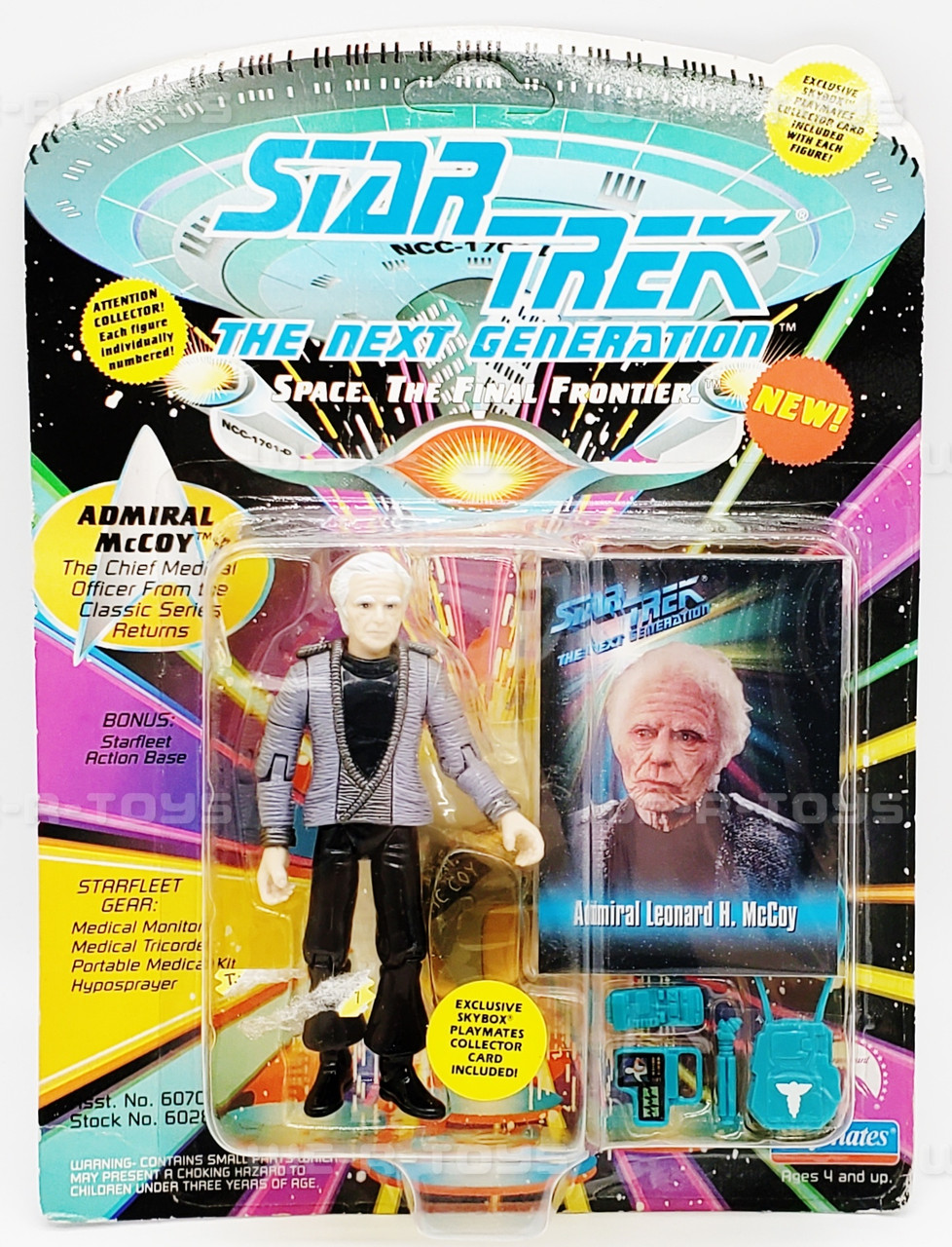 Star Trek The Next Generation Admiral McCoy Action Figure Playmates ...