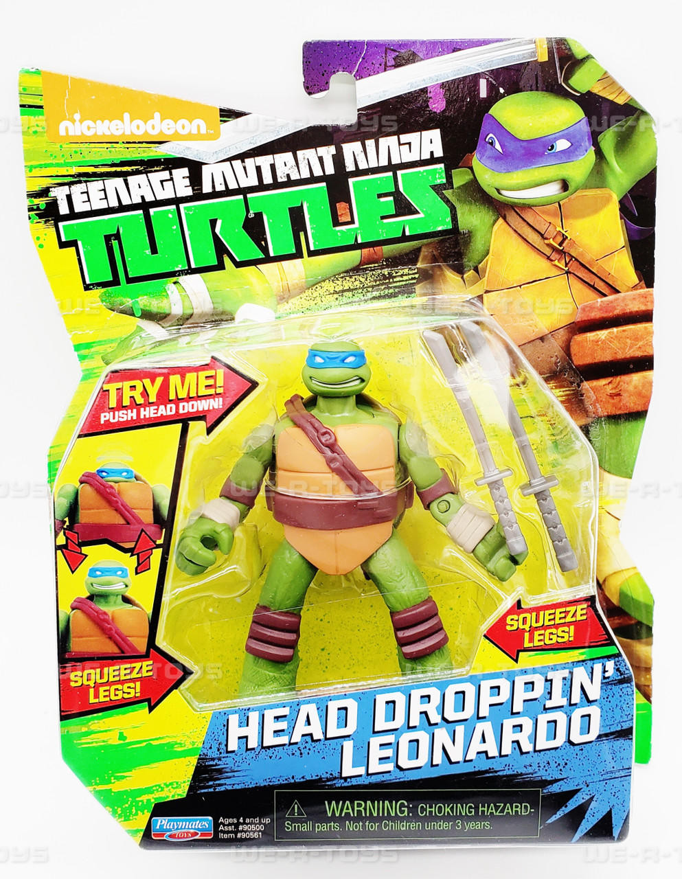 Teenage Mutant Ninja Turtles Head Droppin Leonardo Figure Playmates