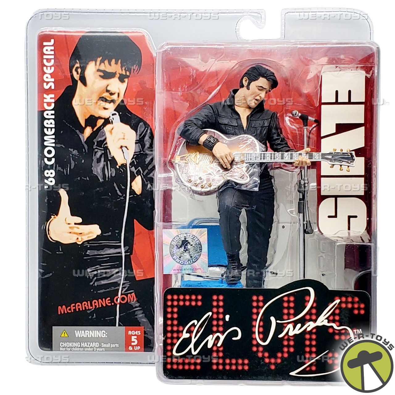 McFarlane Elvis Presley Figure '68 Comeback Special McFarlane Toys 2004 ...