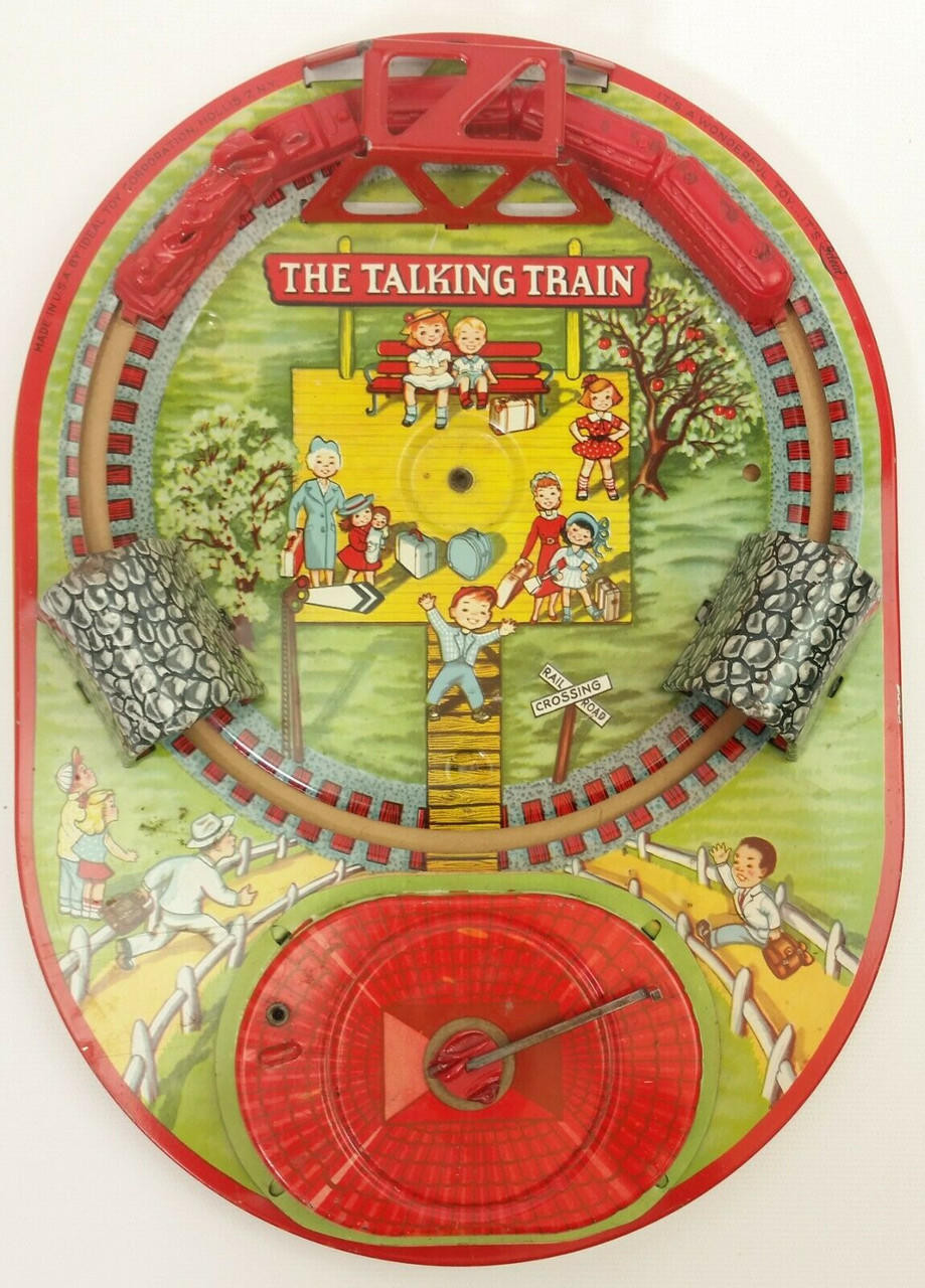 Ideal Vintage Talking Mechanical Train - We-R-Toys