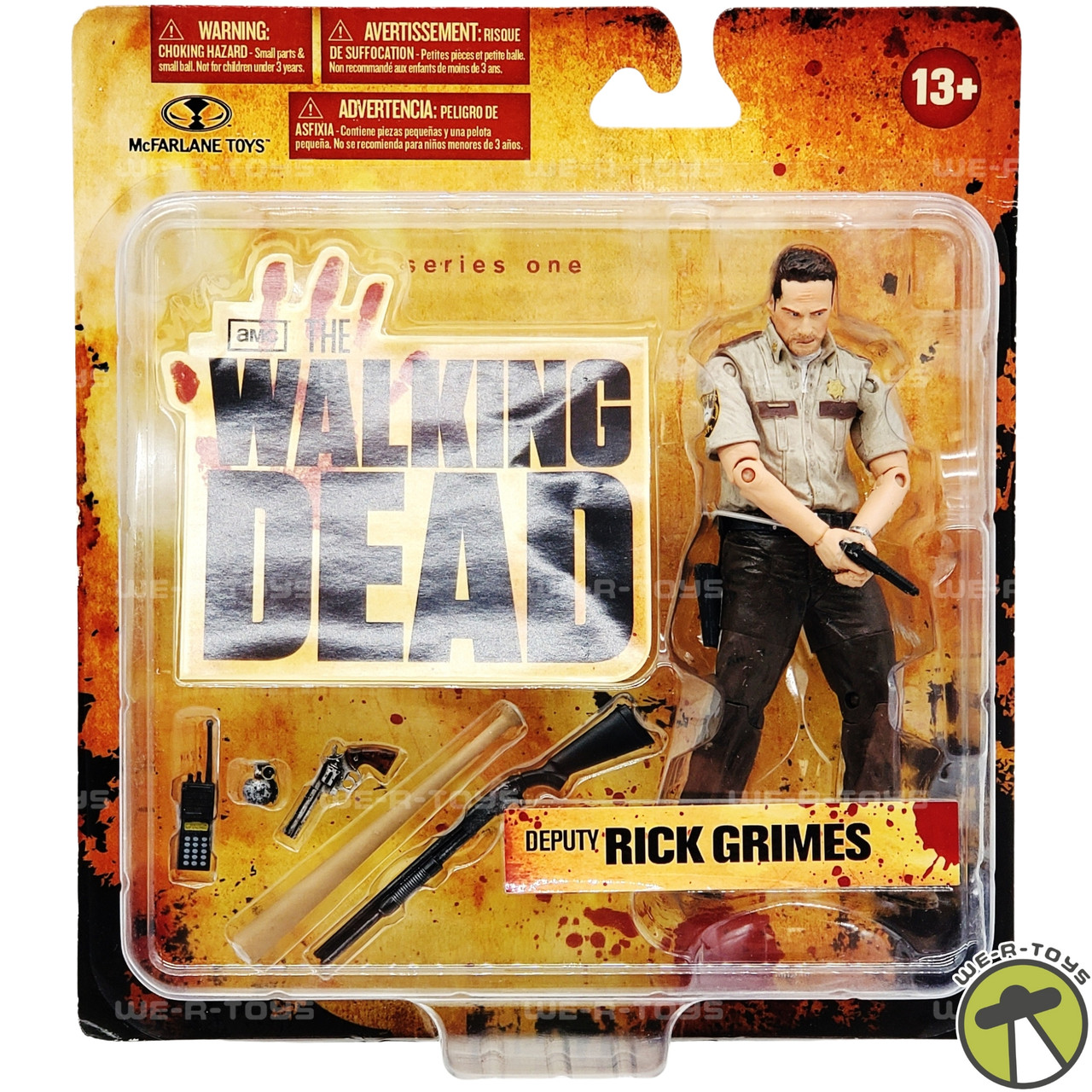 The Walking Dead Series 1 Deputy Rick Grimes Action Figure McFarlane ...