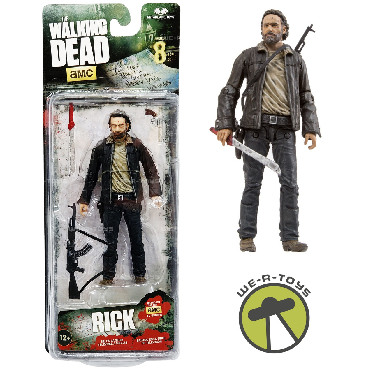 The Walking Dead Series 8 Rick Grimes Action Figure 2015 McFarlane Toys ...