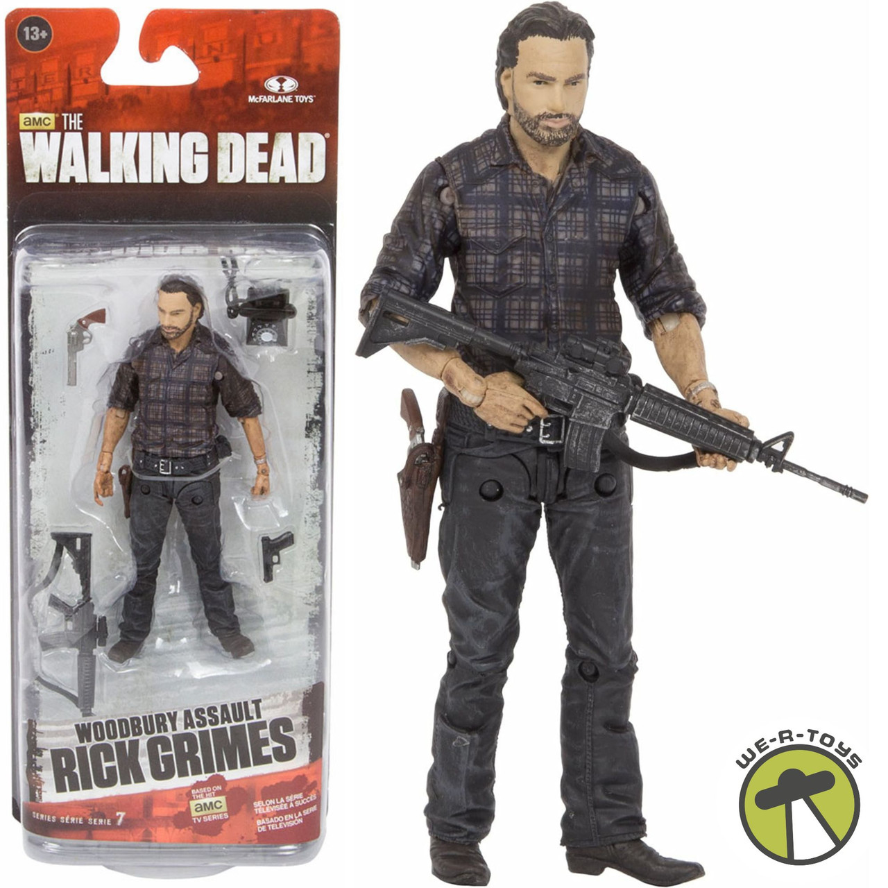 AMC The Walking Dead Series 7 Woodbury Assault Rick Grimes Action ...